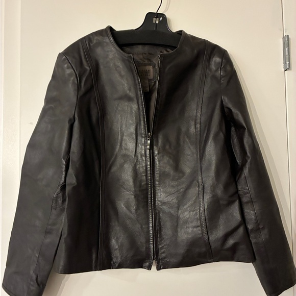 JohnPaulRichard | Jackets & Coats | John Paul Richard Black Leather ...